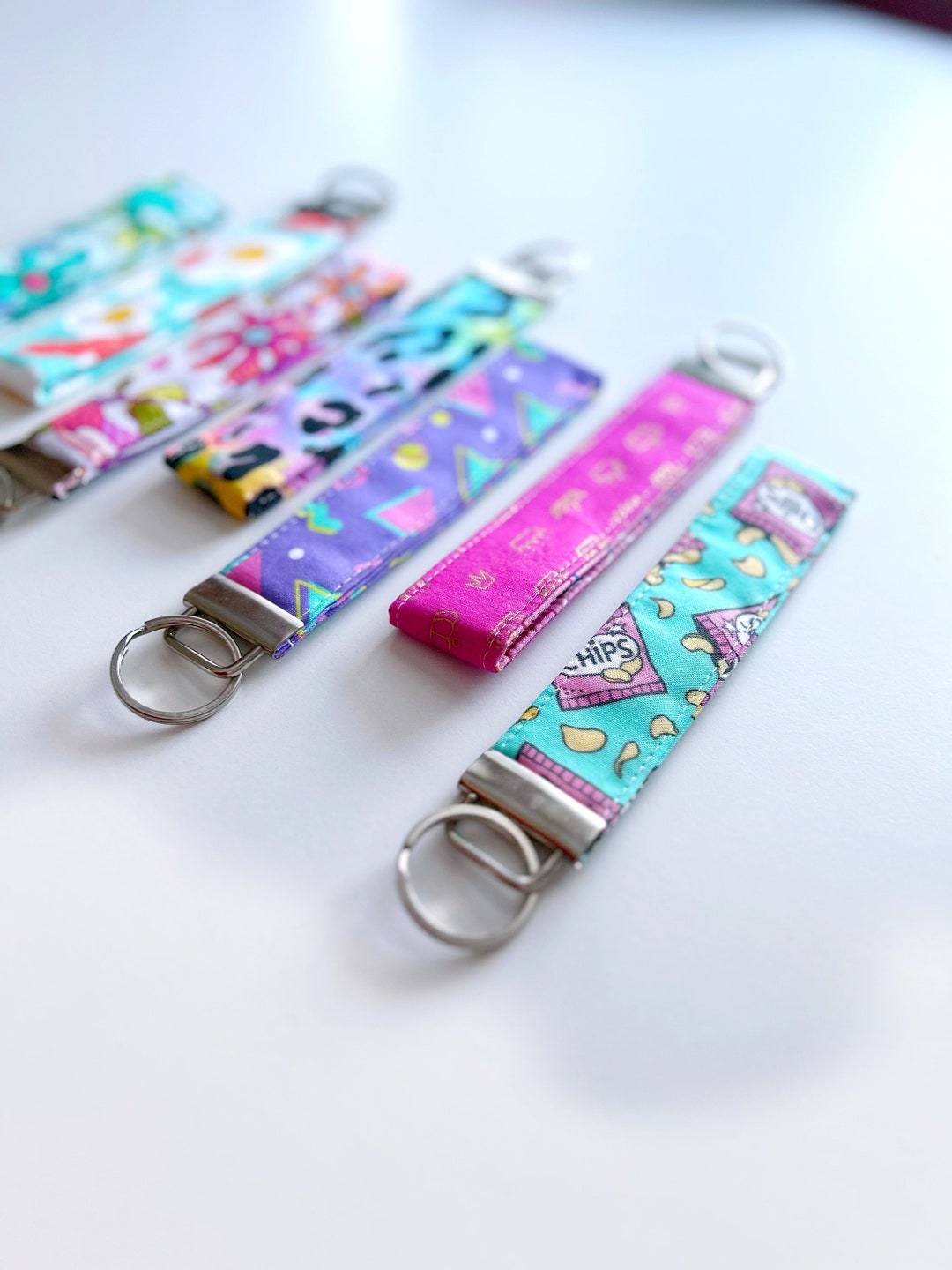 Wristlet Keychain, Key Loop, Key Fob, Various Colours - Etsy