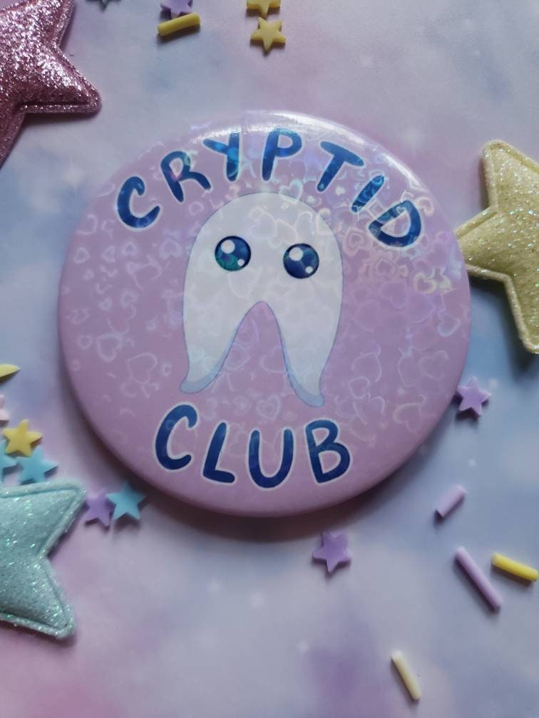 Cryptid Club Buttons - Etsy