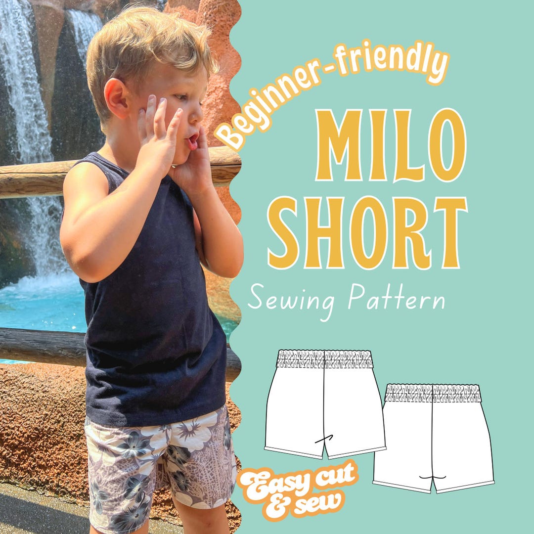 PDF Sewing Pattern / the Milo Short - Etsy