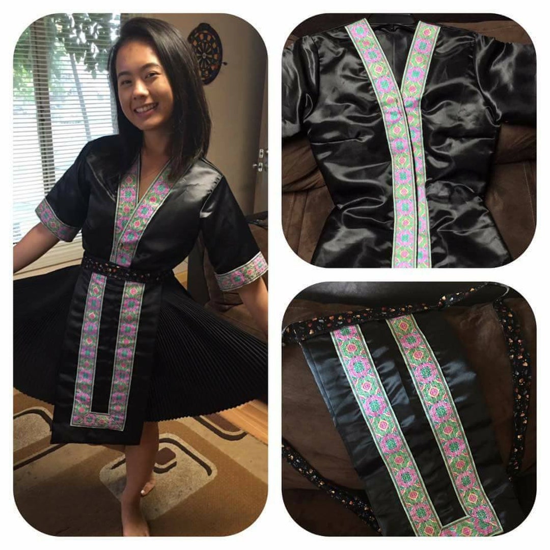 Hmong Sev Sewing Pattern | Sewing Tutorial | Sewing Pattern | Hmong ...
