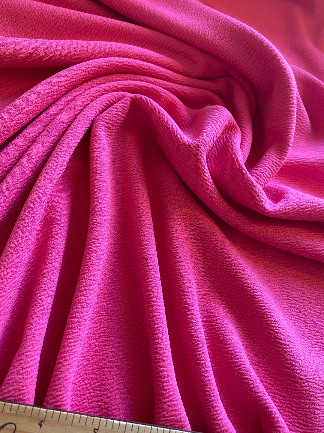 Liverpool HOT PINK Solid Hot Pink 2 Way Stretch Hot Pink - Etsy