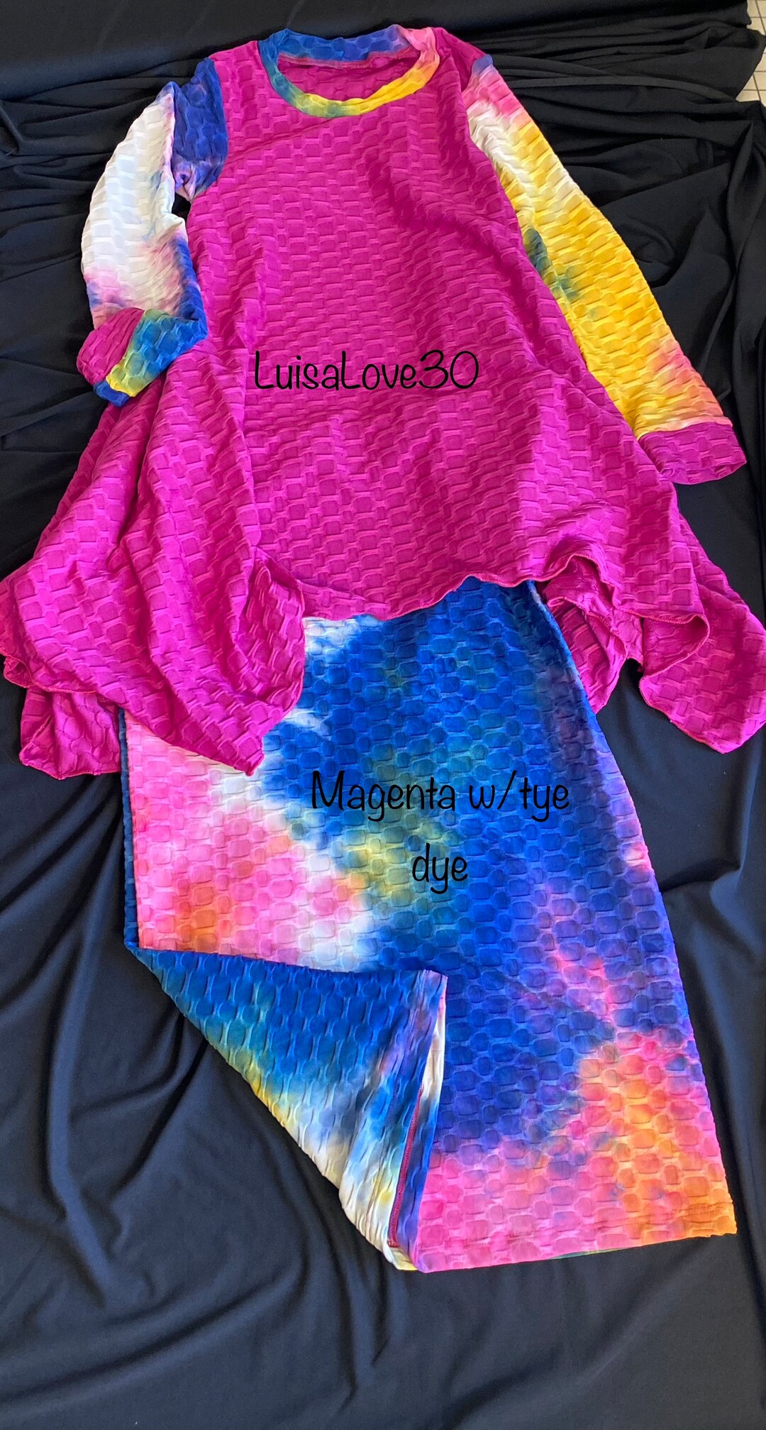 Luisalove30~ HONEYCOMB Girls Version "ellie" Shark-bite Hem *TOP ONLY ...