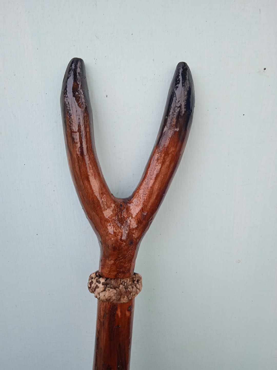 Veles Staff Magic Staff Walking Stick 57 Inch Elm Staff Druid Staff ...
