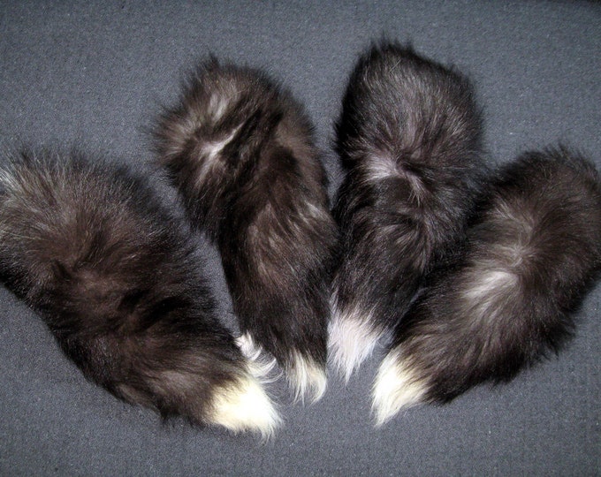 Fox Tails, Genuine Fox Fur Tails Natural Fur Tail - Etsy