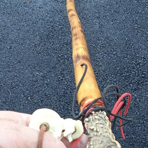 Veles Staff Magic Staff Walking Stick 56 1/2 Inch Ash Staff Druid Staff ...