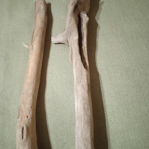 20 Natural Tree Branches Decorative Driftwood Macrame Branch Wood Bulk ...