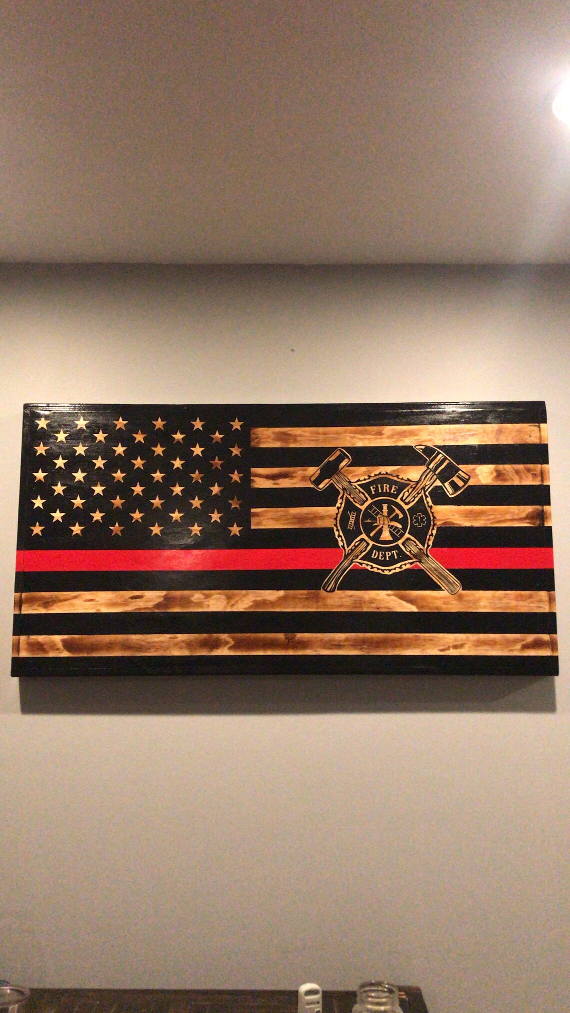 Firefighter Cross Flag - Etsy