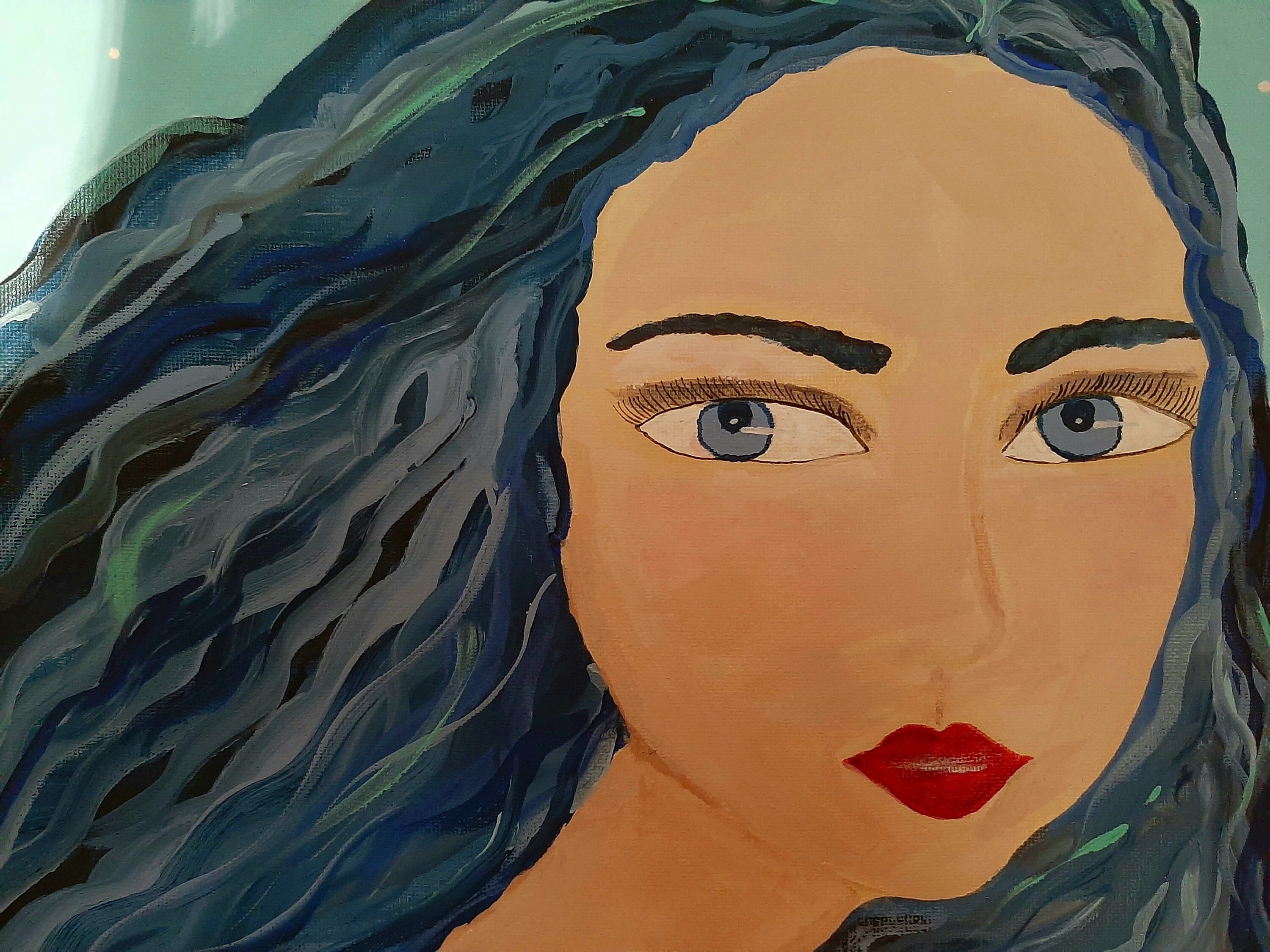 The Blue Lady - Etsy