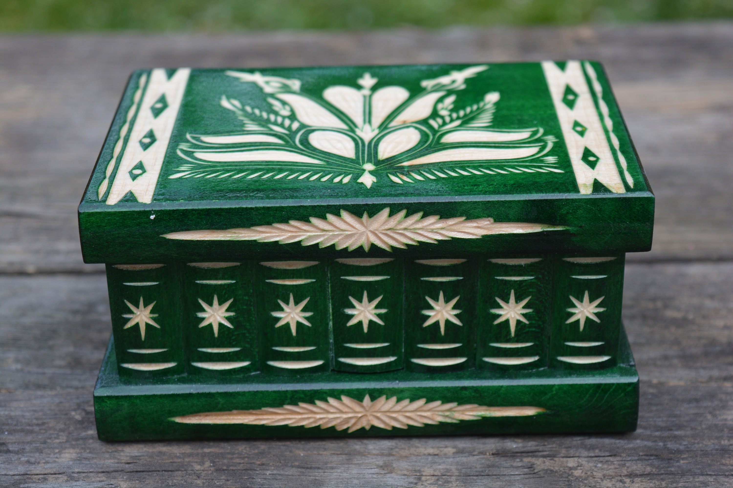 Secret Lock Puzzle Box for Adults Carved Trick Wooden Box - Etsy