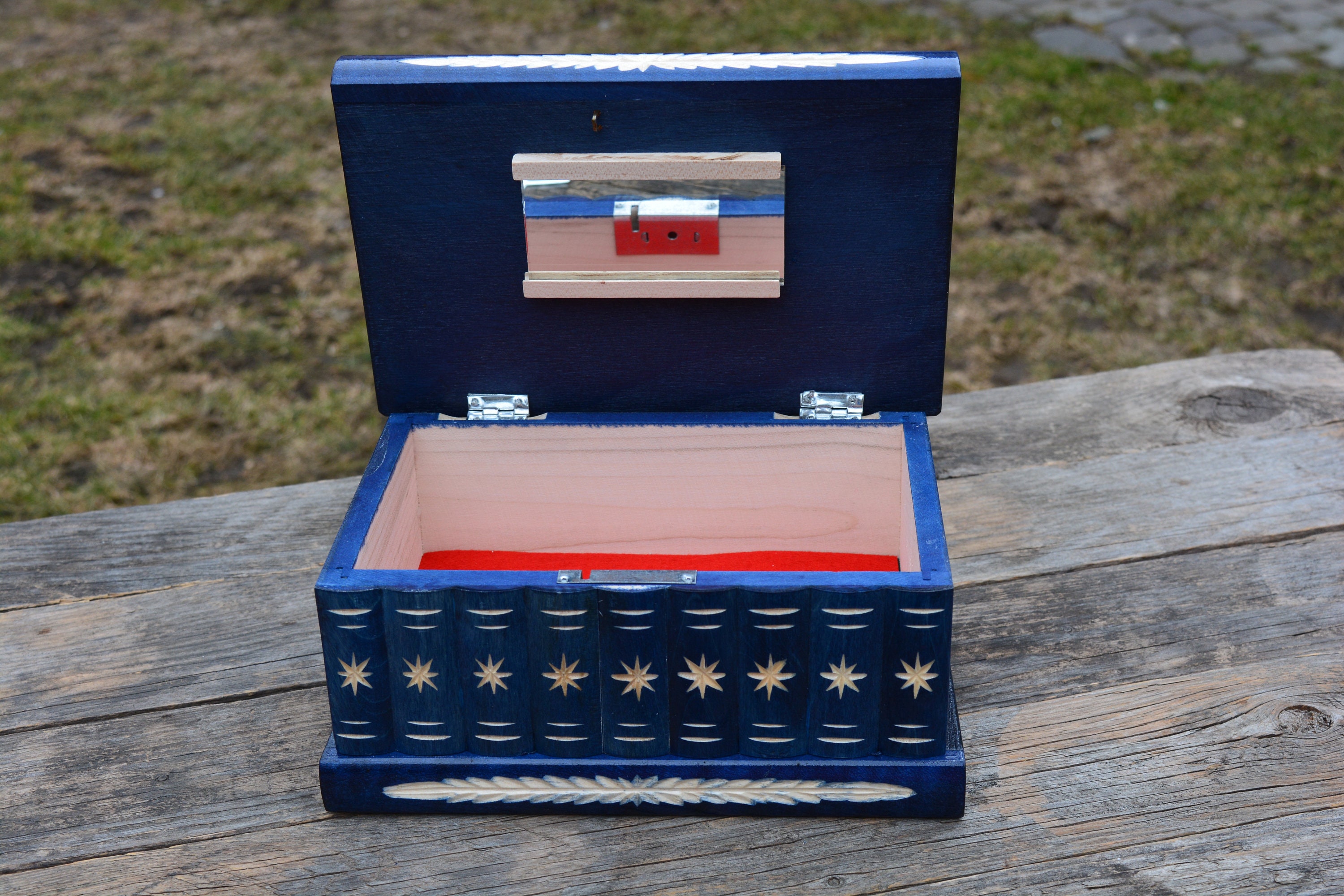 Mens Jewelry box Secret Stash Box Father Grandfather Brother | Etsy