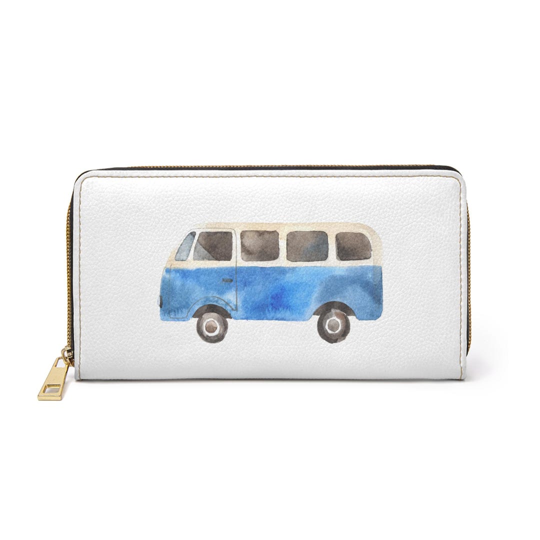Zipper Wallet, This is a Vintage VW Bus Looking Subaru Sambar Classic ...