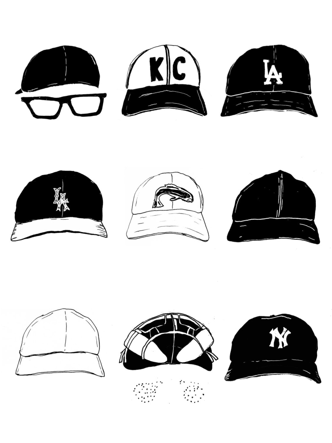 Sandlot Hat Print - Etsy