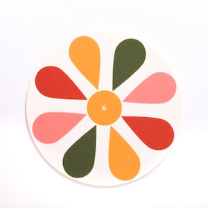 Flower Turntable Slipmat - Etsy