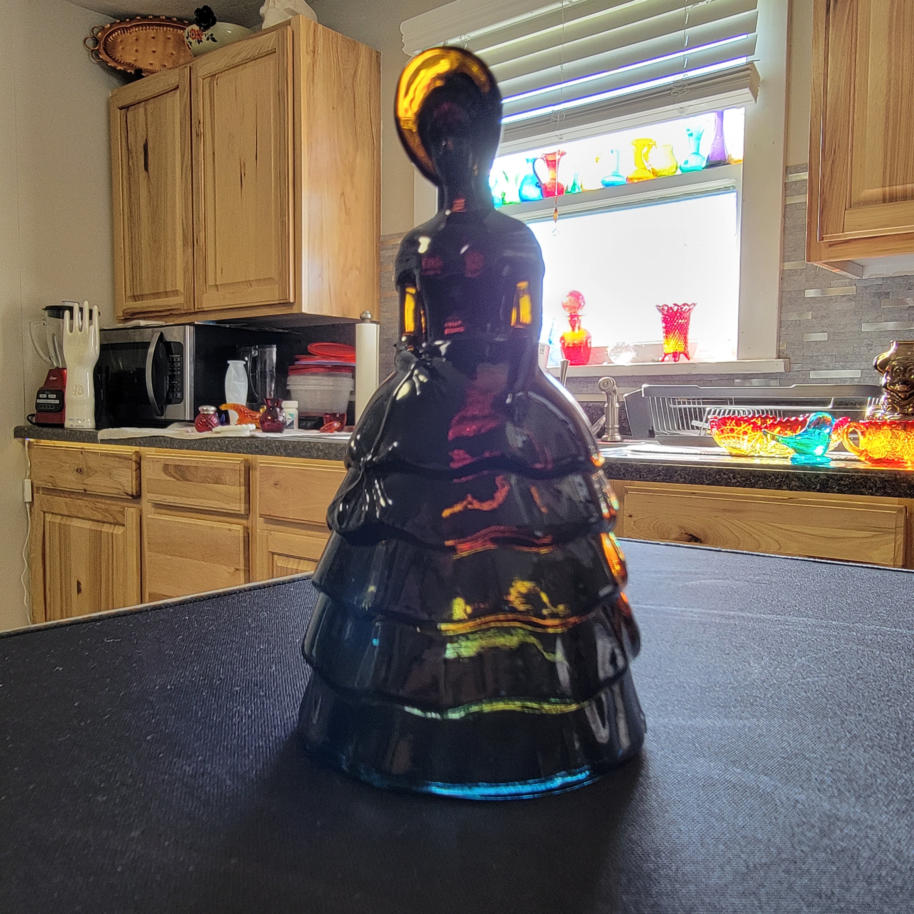 Melanie Southern Belle in Rubina Verde by Summit Art Glass RARE - Etsy