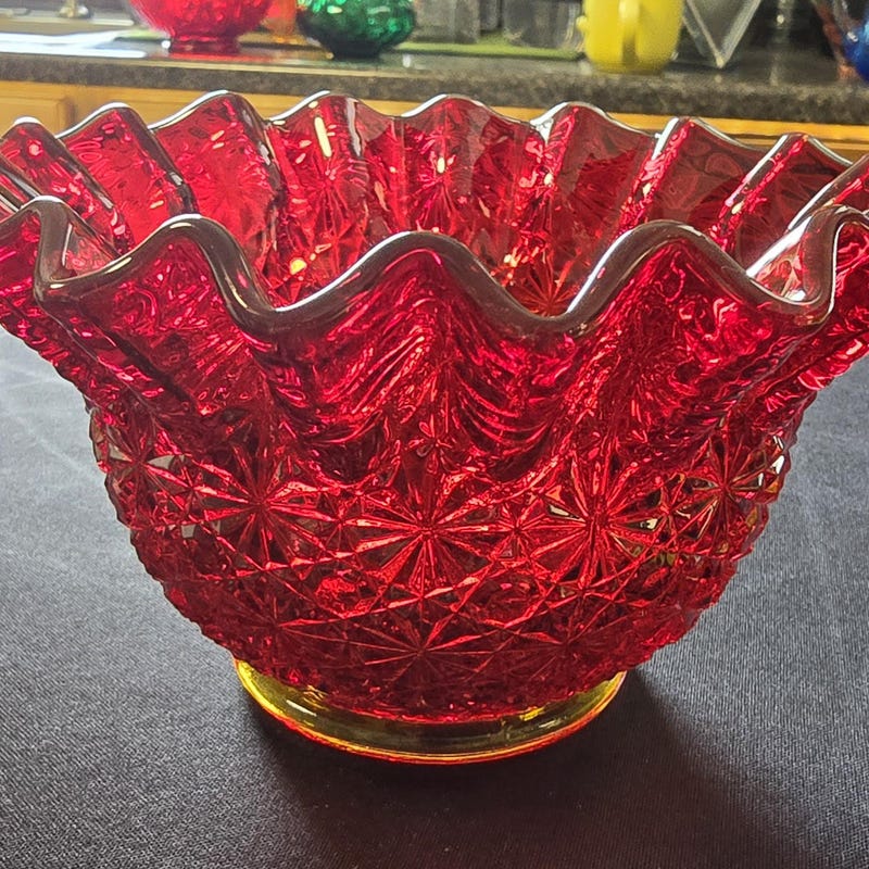 Daisy Button Bowl - Etsy