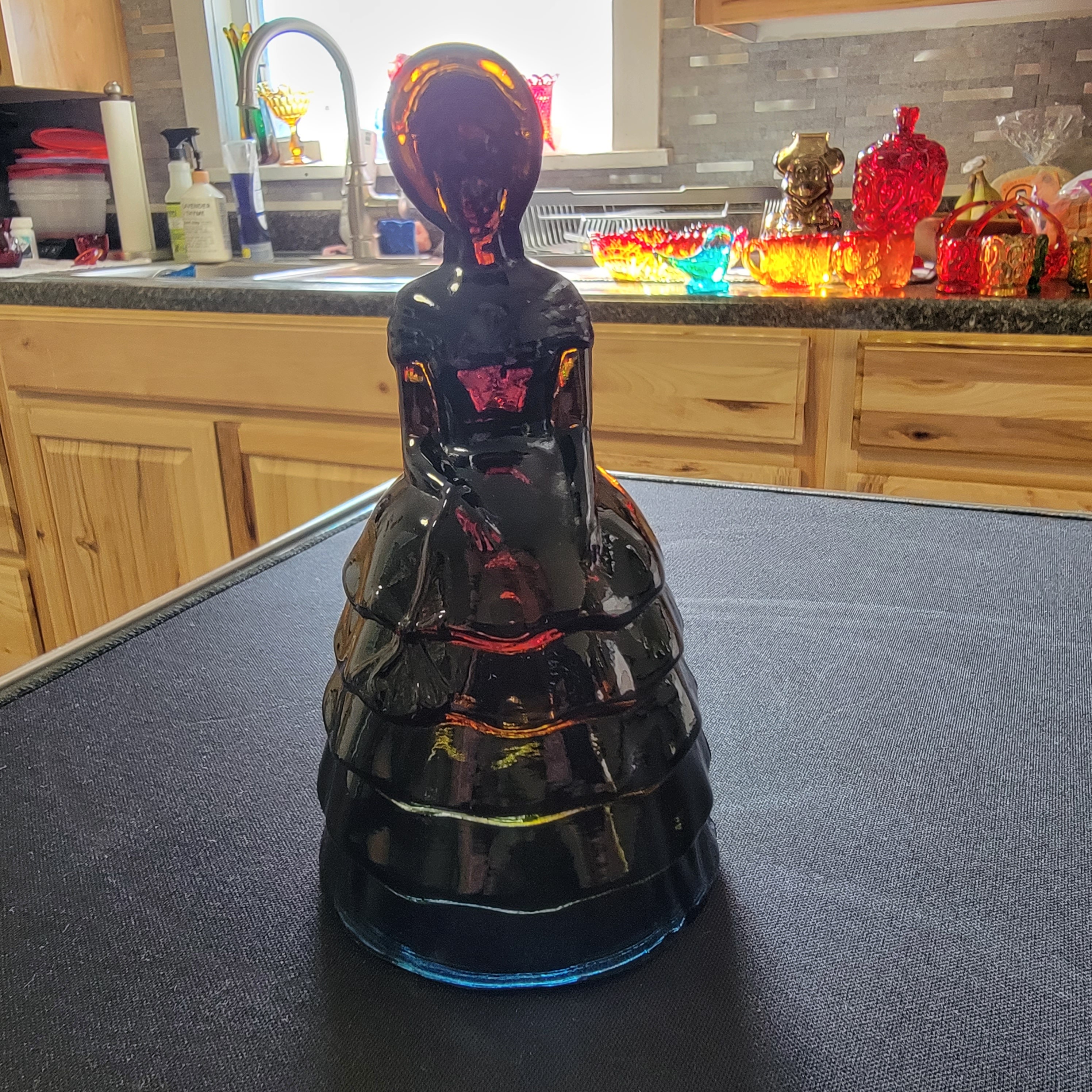 Melanie Southern Belle in Rubina Verde by Summit Art Glass RARE - Etsy