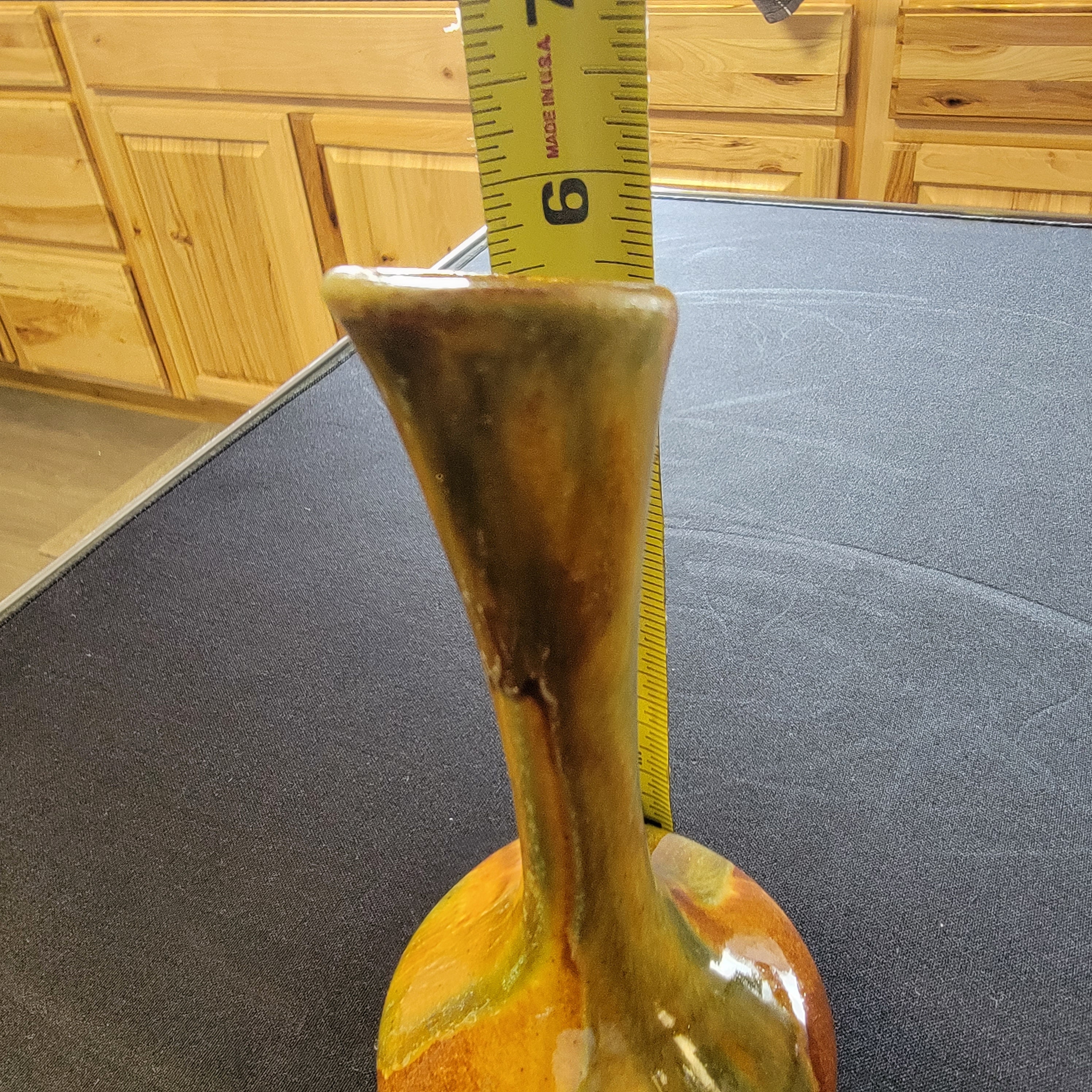 Glazed Pottery Art Vase Hot Springs Pottery Ark - Etsy