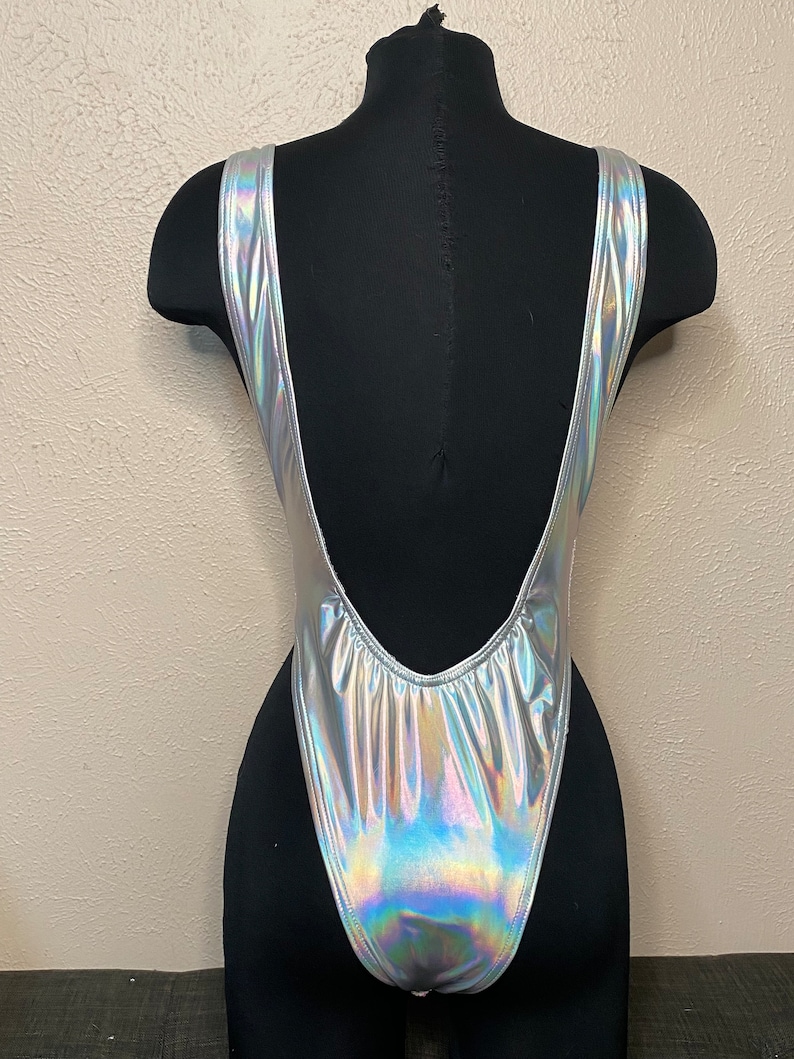Holographic Swimsuit, Iridescent Sequins Swimsuit, Reflective Swimsuit ...