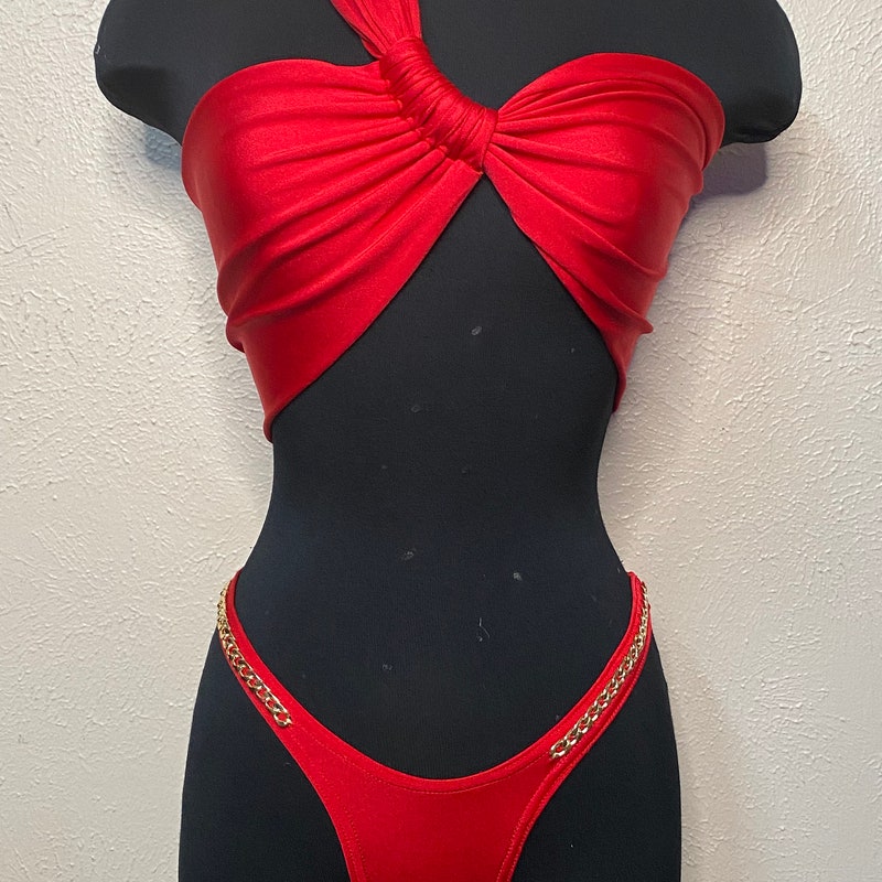 Chain Swimsuit - Etsy