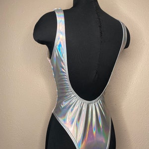 Holo Sequins Swimsuit, Rave Outfit, Rave Bodysuit - Etsy