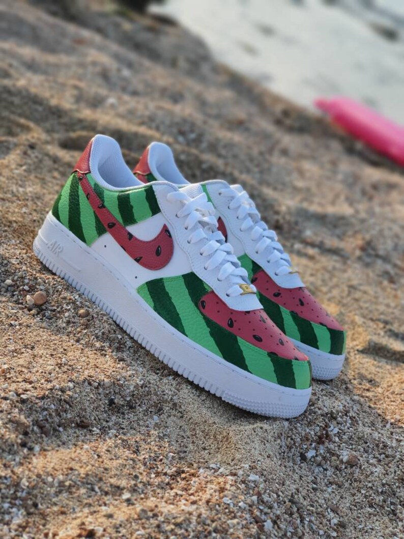 Custom Air Force 1 Shoes/ Custom Shoes/ Hand Painted/ Summer Sneakers ...
