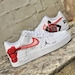 Michael Jordan/ Custom Shoes/ Nike AF1 Sneakers/chicago Bulls/ Jordan ...