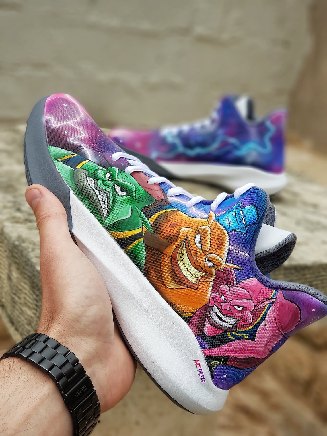 Custom Jam Shoes/ NBA /bugs / Βasketball Shoes/ MJ / - Etsy