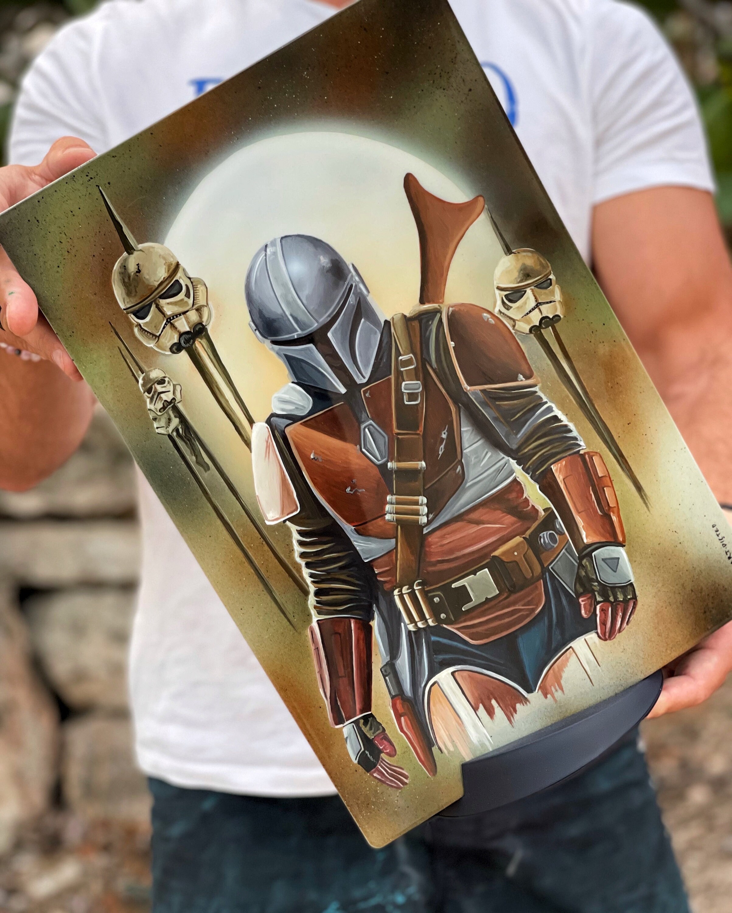 Custom PS5 Faceplates /mandalorian /playstation /handmade Faceplates ...