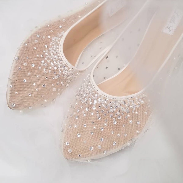 Transparent Crystal Heels - Etsy