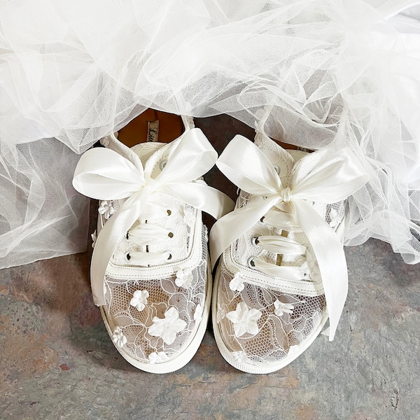 Bridal Sneakers - Etsy