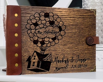 Up house guest book | Etsy