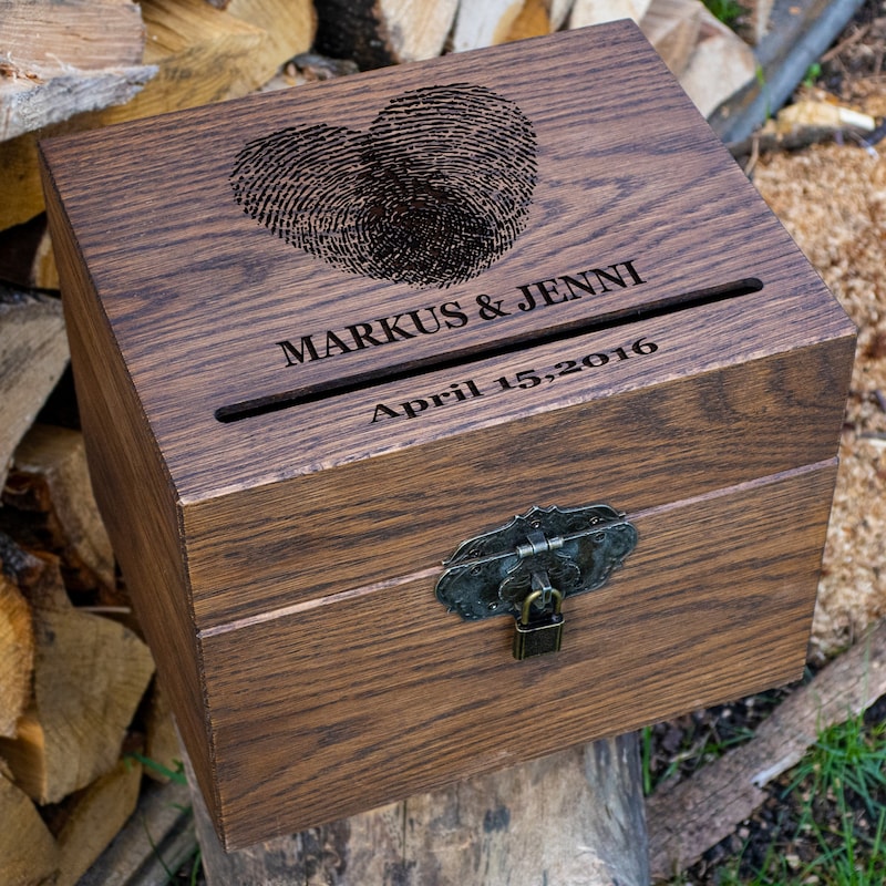 Romantic Card Box - Etsy