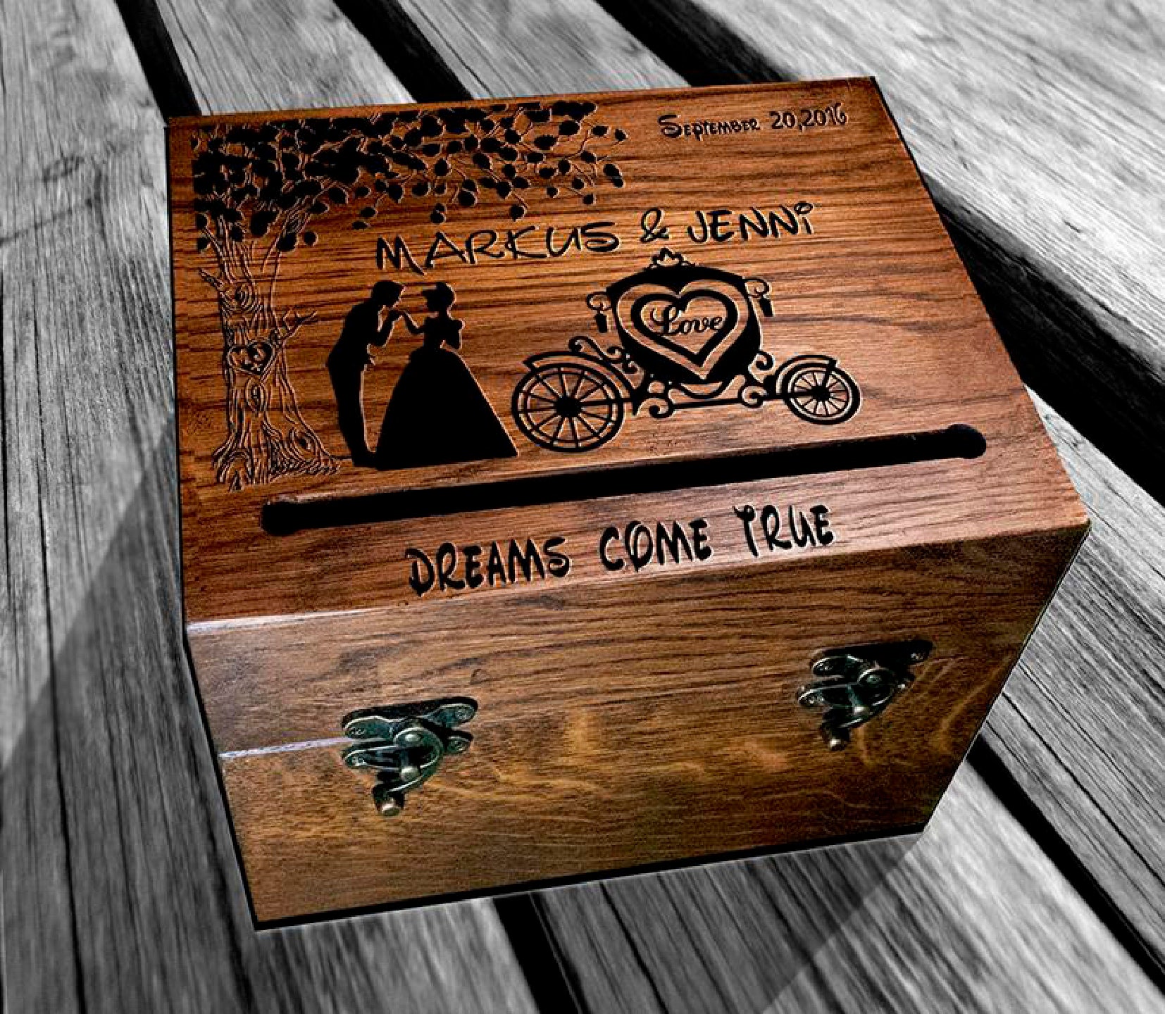 Wedding Card Box 437.1 Rustic Wedding Wedding Decor | Etsy