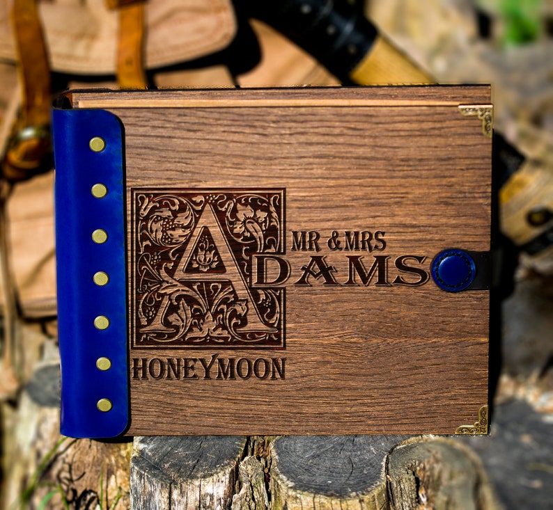 Photo Album 454.1 Personalized Travel Notebook | Etsy