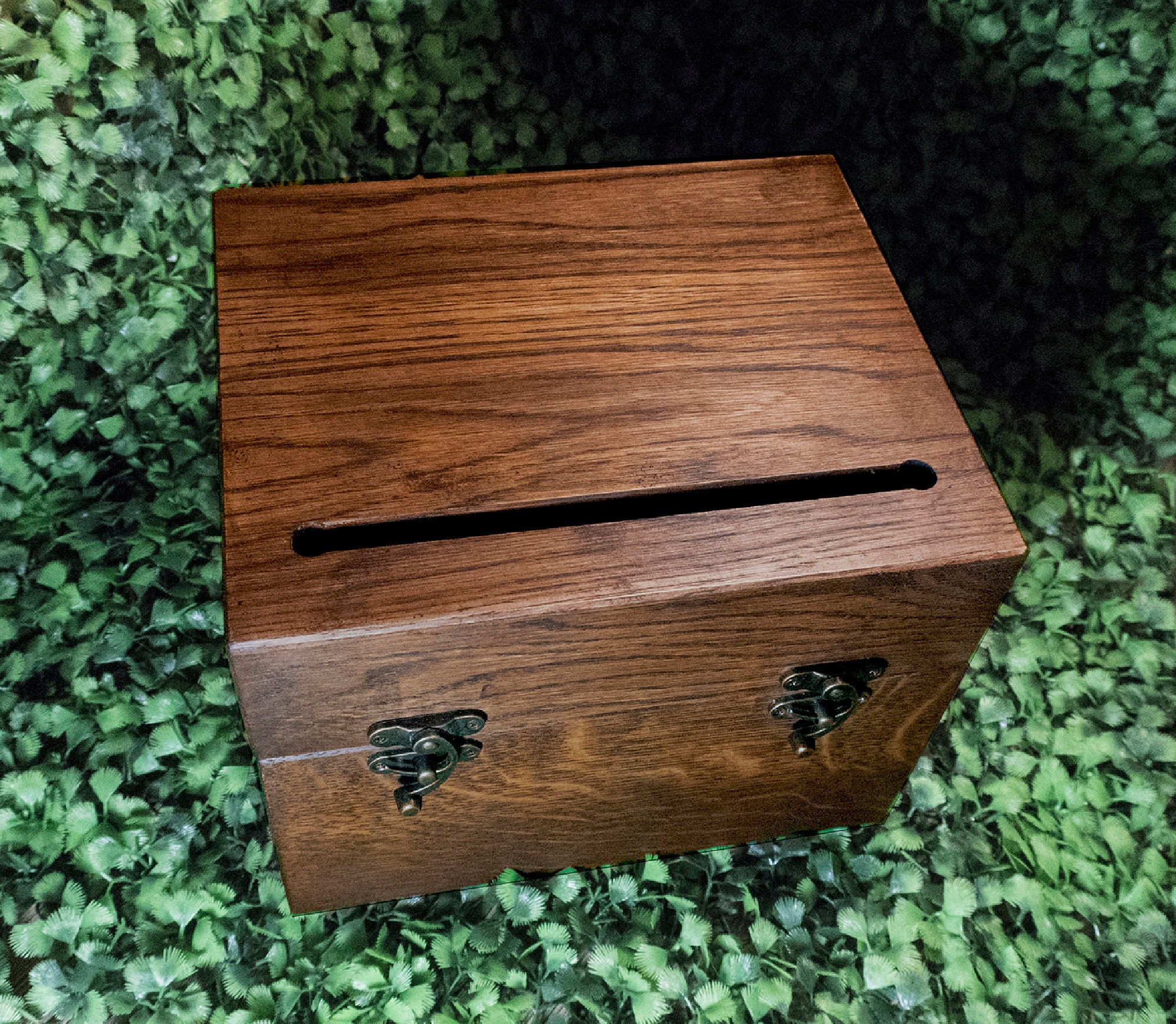 Golf Wedding Card Box 441.1 Card Holder Rustic Wedding / - Etsy