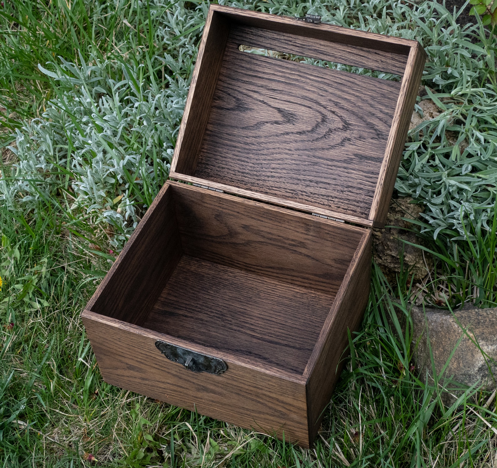 Wooden Card Box 430.1 Rustic Wedding Card Box Romantic - Etsy