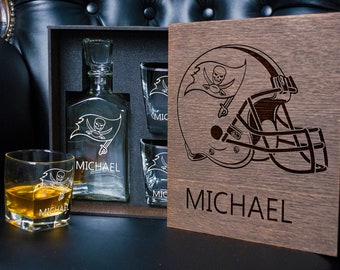 Tampa Bay Buccaneers Decanter - Etsy