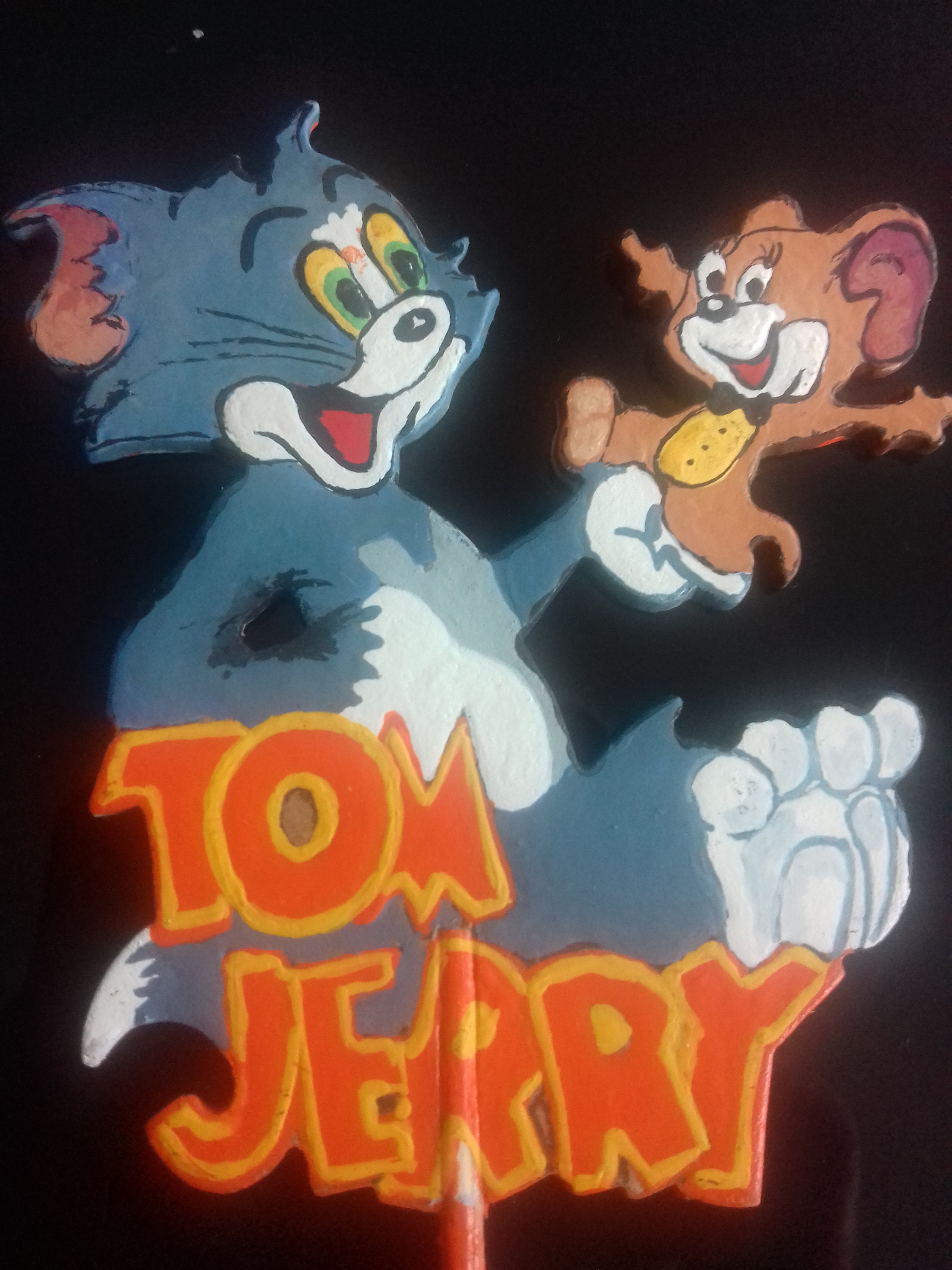 Wooden Cartoon Characters Figurines - Etsy