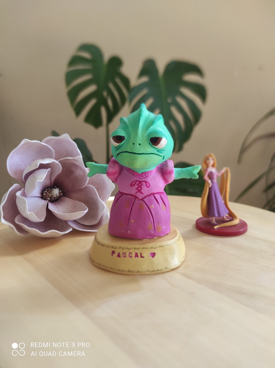 Pascal Action Figure From the Film Rapunzel. Sculpture Modeled and ...