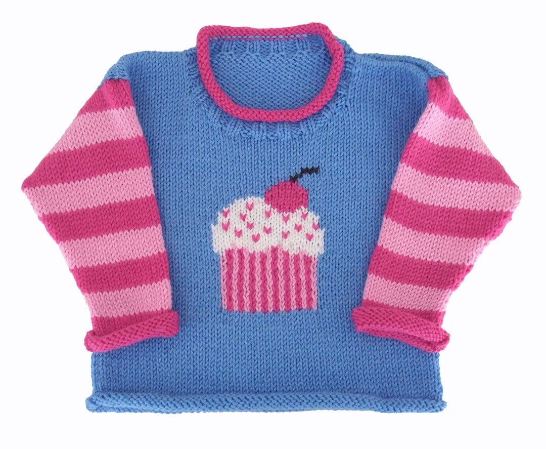 Cup Cake Roll Neck Sweater Patter - Etsy France