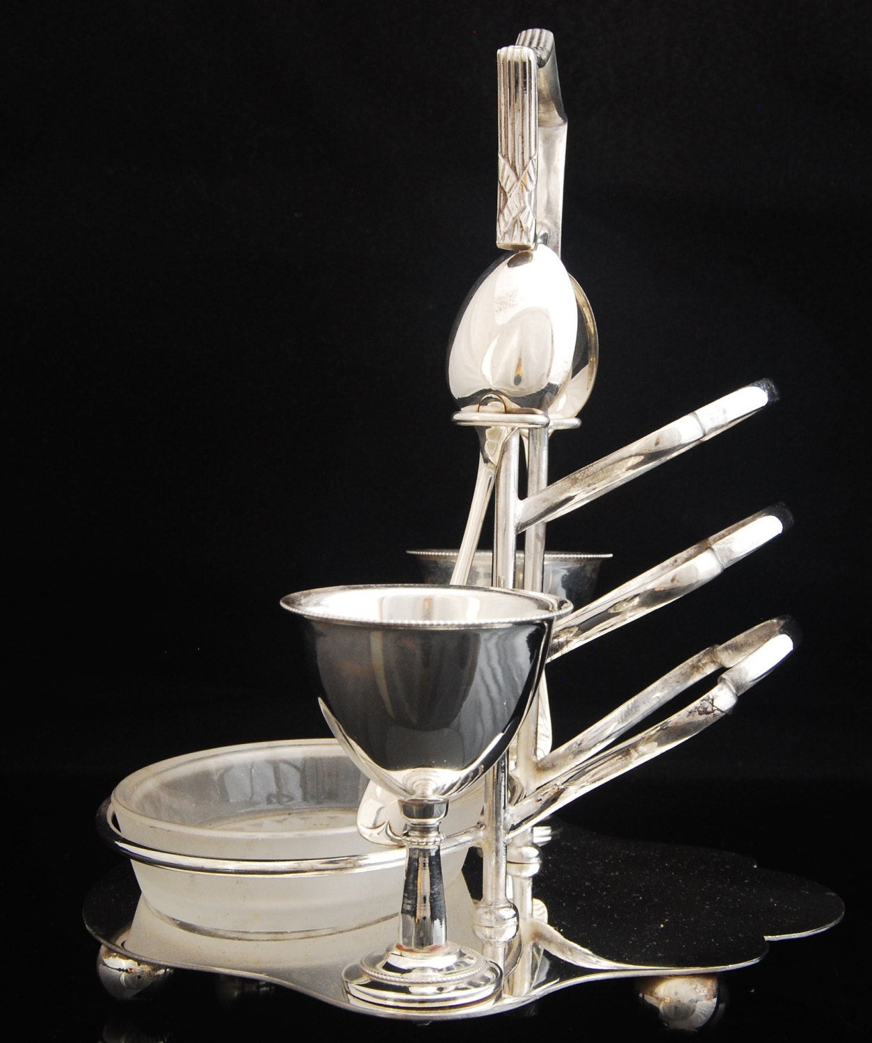 Antique English Silver Plated Breakfast Serving Set C.1880 - Etsy