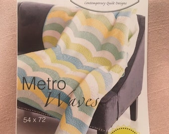 Metro Twist Quilt Pattern by Jenny Pedigo of Sew Kind of Wonderful - Etsy