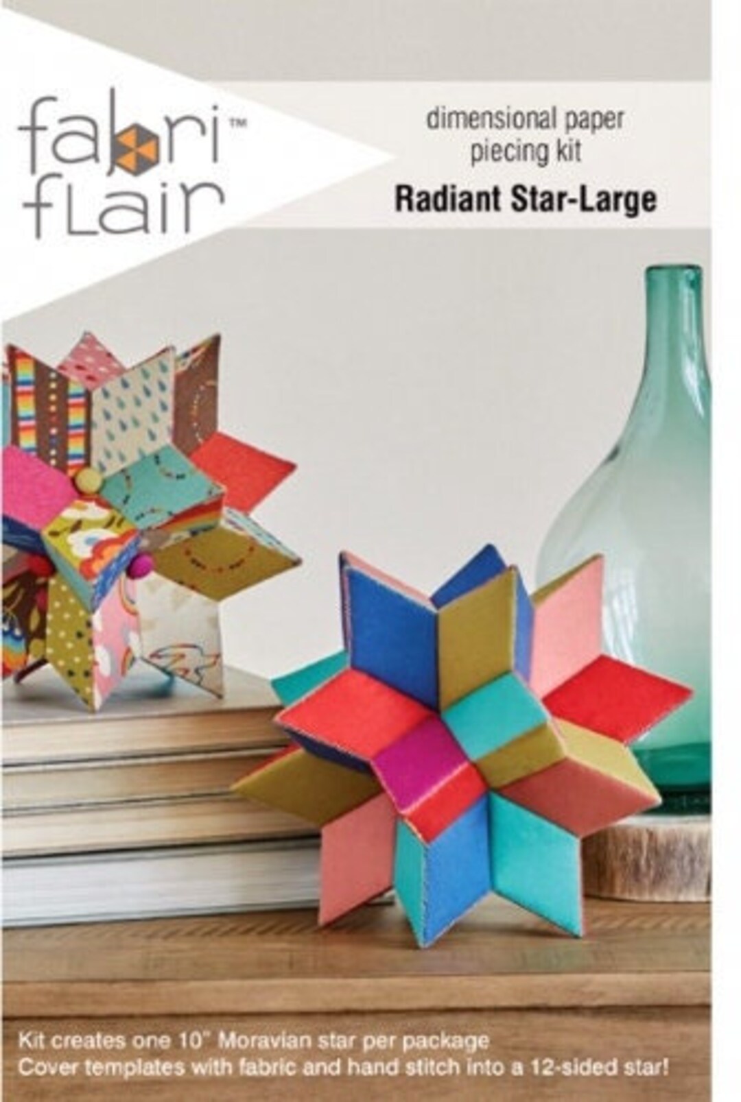 Radiant Star Dimensional Paper Piecing Kit & Paper Pattern - Etsy