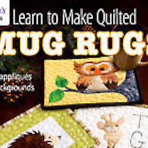 Quilted Mug Rug Patterns - Etsy
