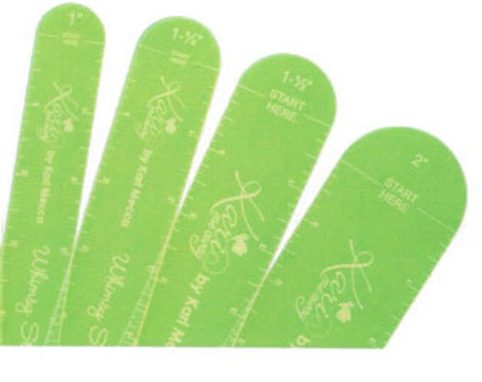 Whimsy Sticks by Kari Mecca - Plastic Rulers for Embellishing ...