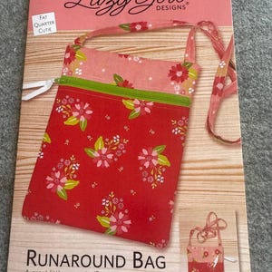 Runaround Bag - by Lazy Girl - A Paper Pattern for a Great Little Purse - Fat Quarter Cutie ...