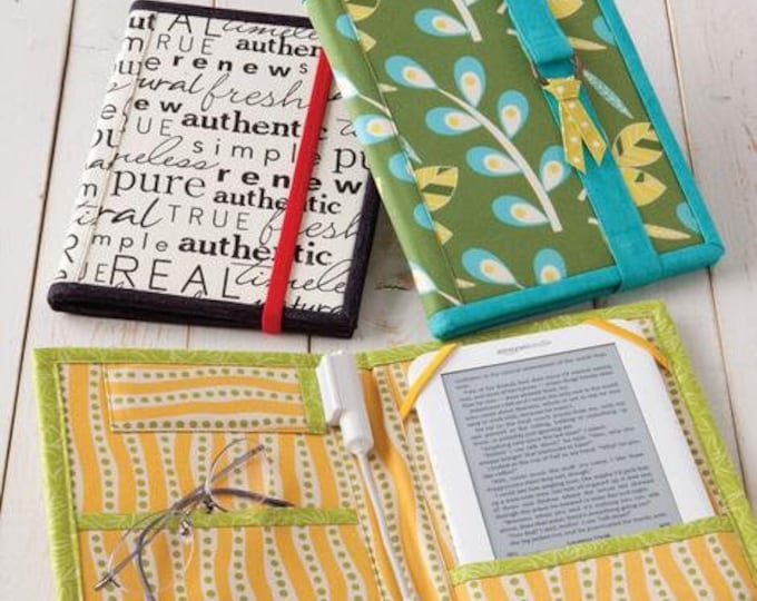 Reader Wrap - A Paper Pattern for a Cover With Pockets for E-readers ...
