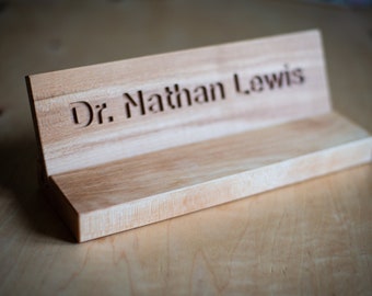 Maple Name Sign - Etsy