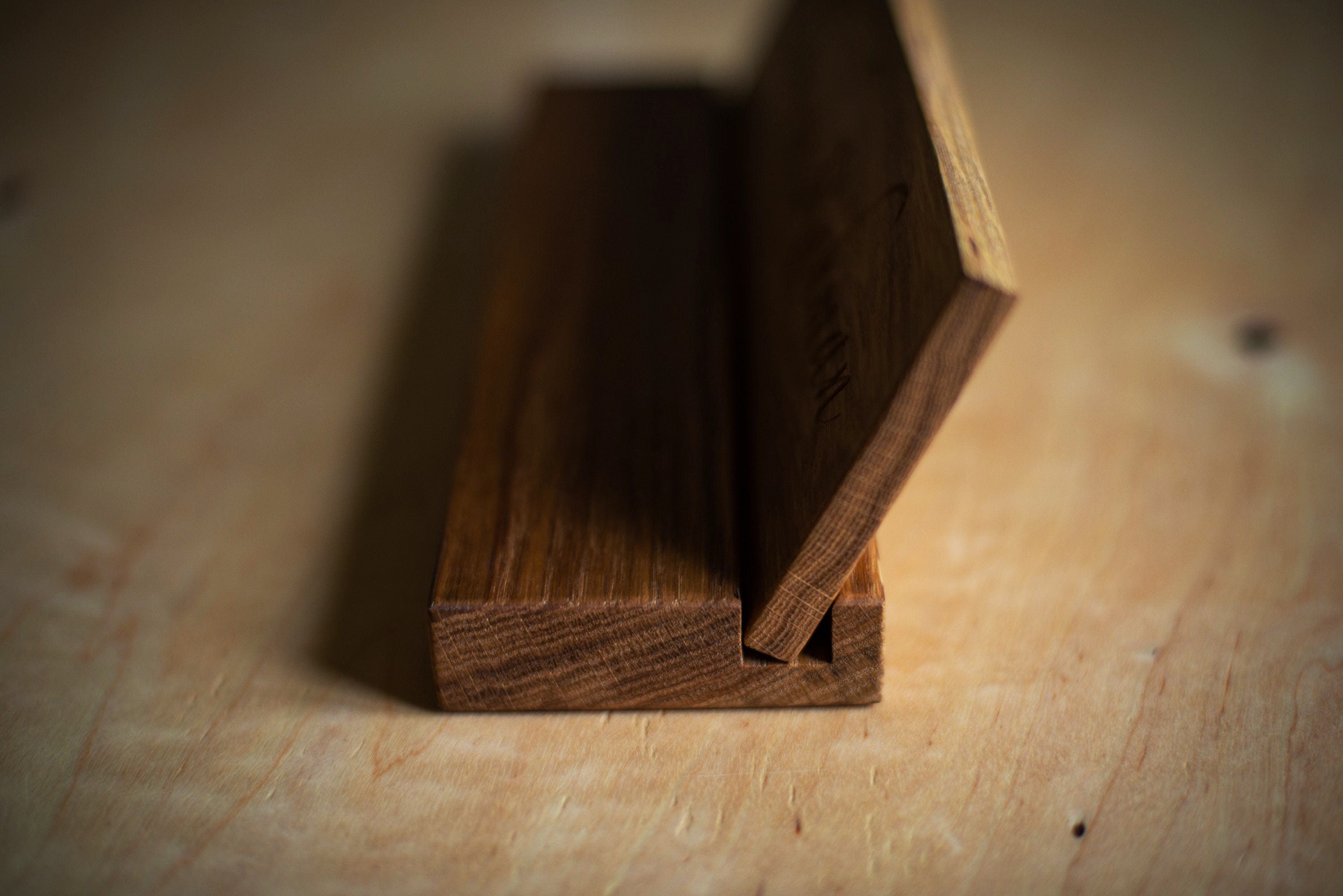 Personalized Desk Name Plate in OAK - Wooden Name Sign - Etsy