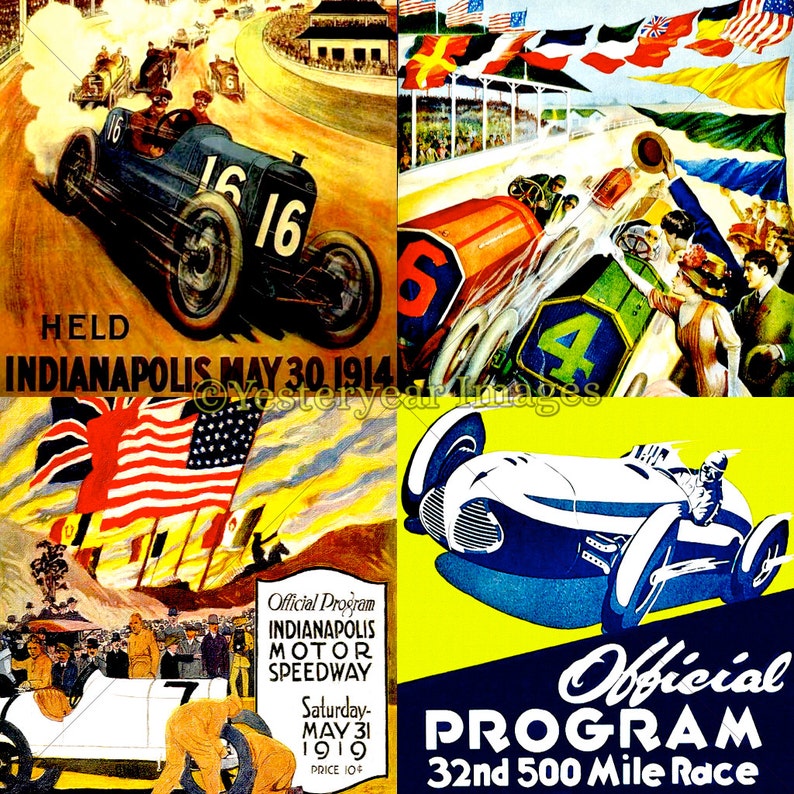 Indianapolis 500 Poster